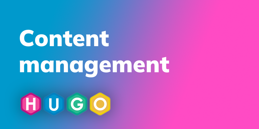 Content management
