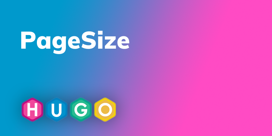 PageSize