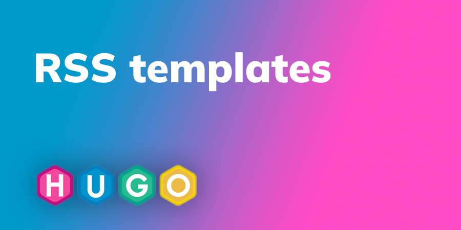 RSS templates